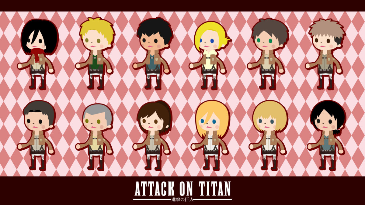 135+ Attack on Titan Chibi