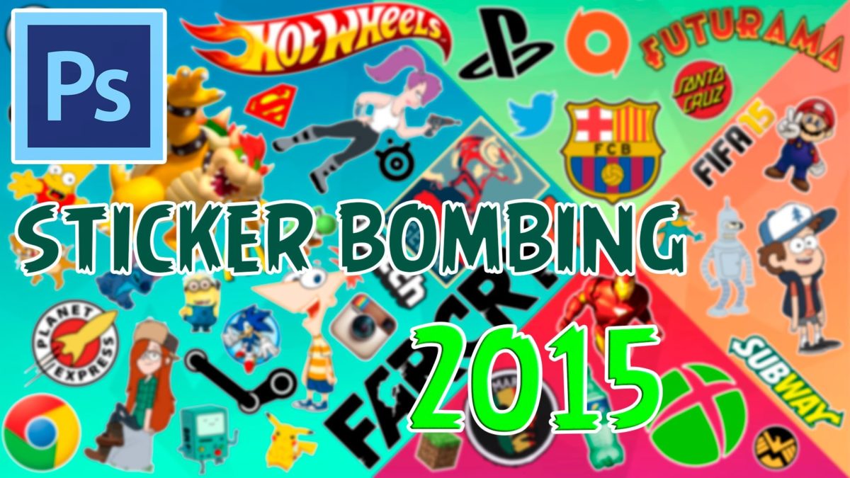 55+ Sticker Bomb Wallpaper HD