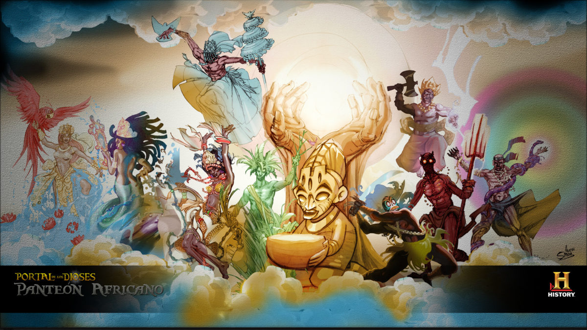 African Gods. Myth and Fairy Tales
