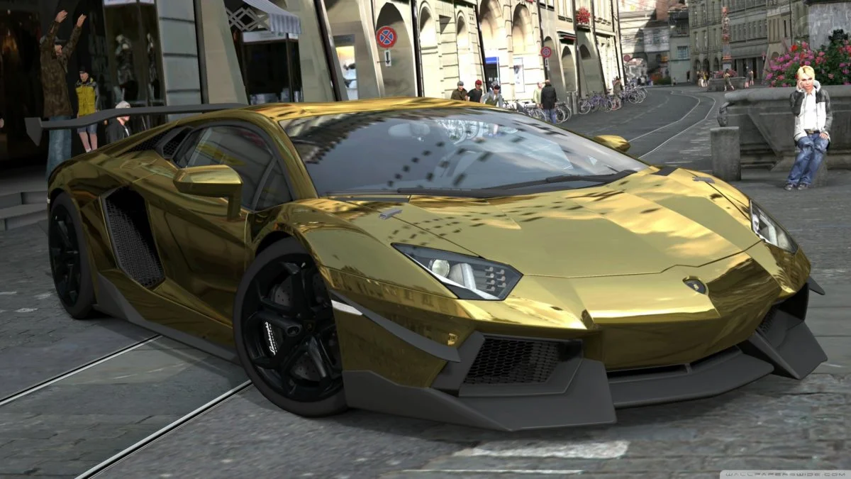 42+ Cool Gold Cars