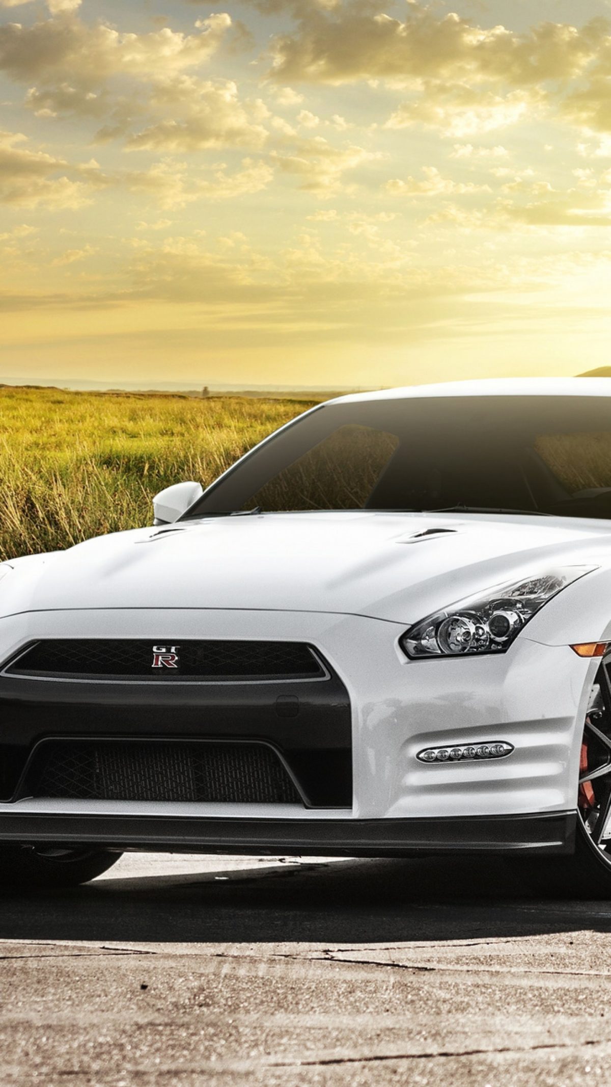 Wallpaper nissan gt r, nissan, white, auto