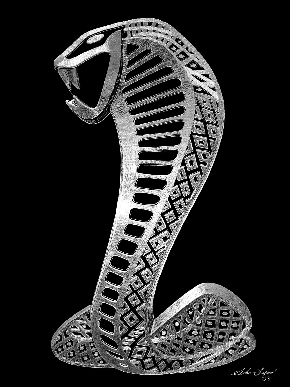 Ford Mustang Cobra Logo – image