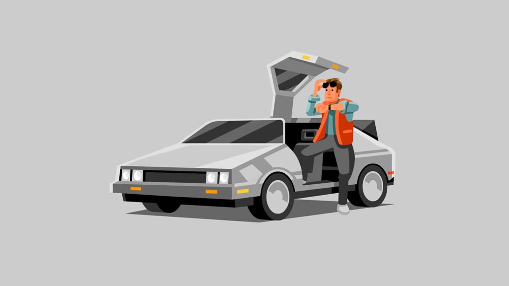 66+ Delorean Wallpaper HD
