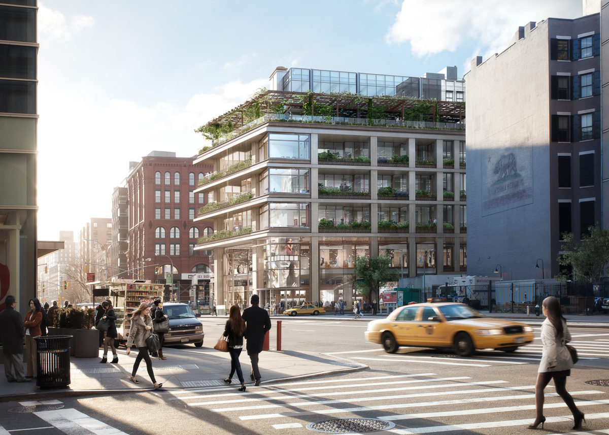 64+ City Street Background