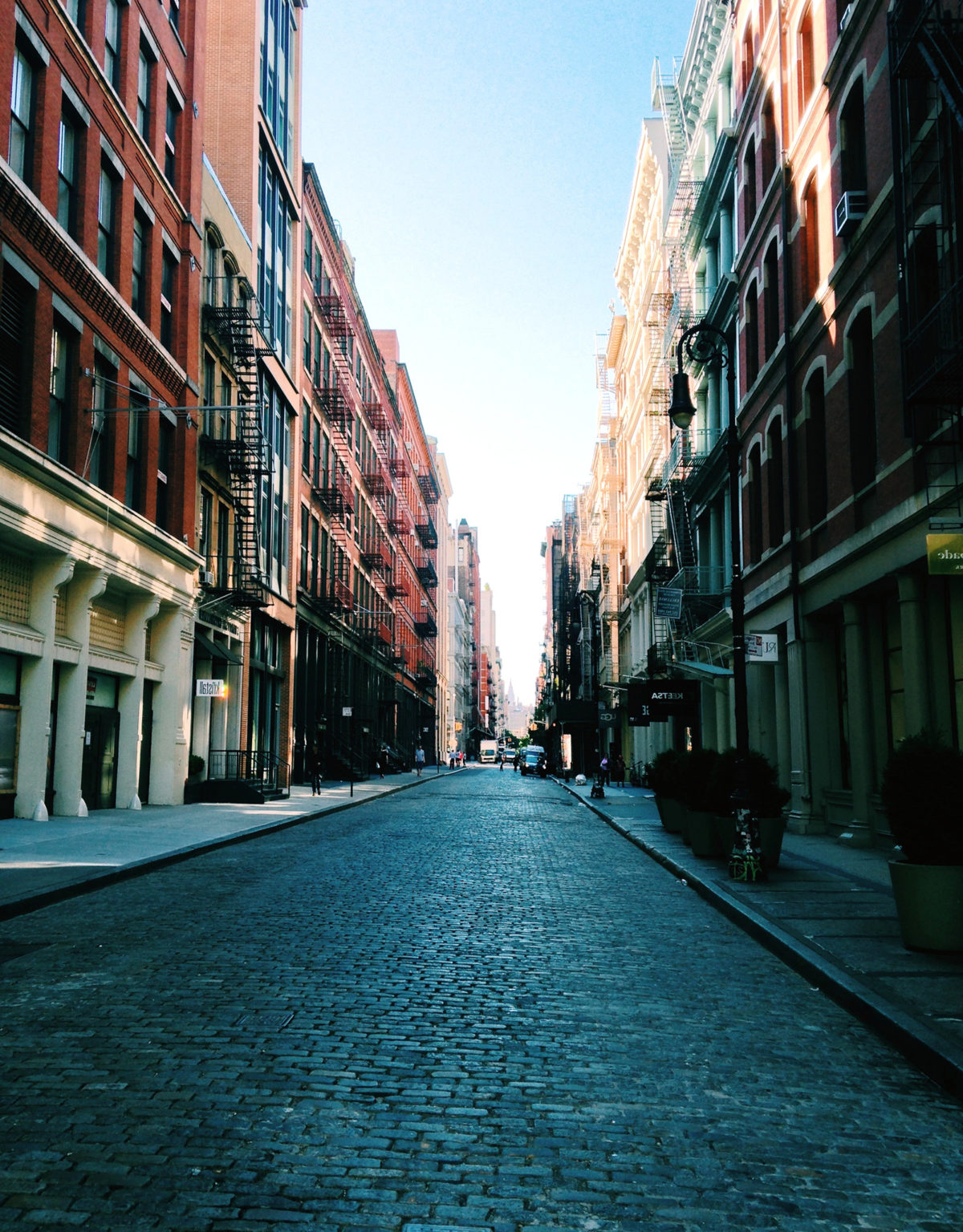 64+ City Street Background