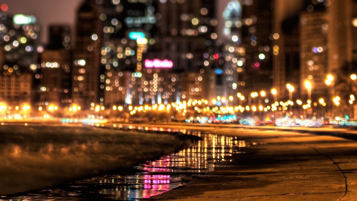 Cool City Lights Wallpaper