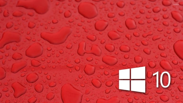 69+ Red Windows 10 Wallpaper HD