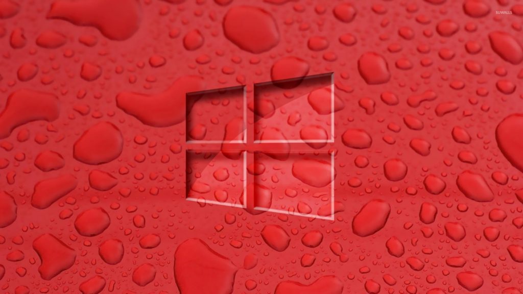 69+ Red Windows 10 Wallpaper HD
