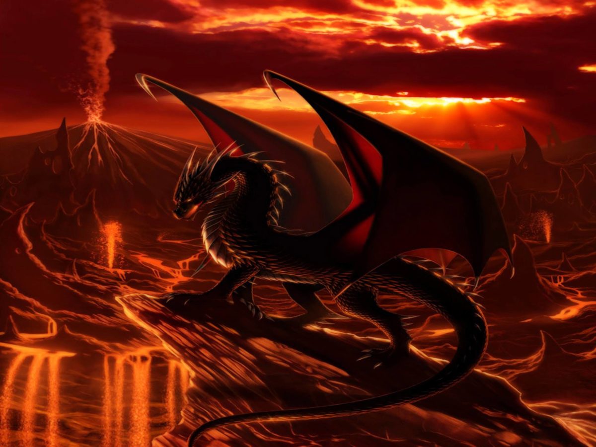 117+ Red Dragon Wallpaper HD