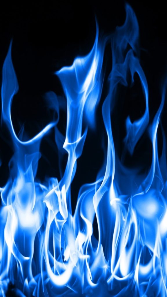 68+ Blue Fire Wallpaper HD
