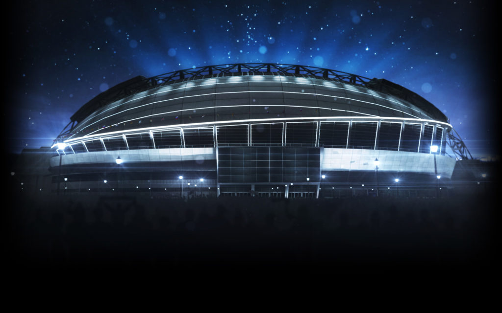 55+ Football Stadium Background