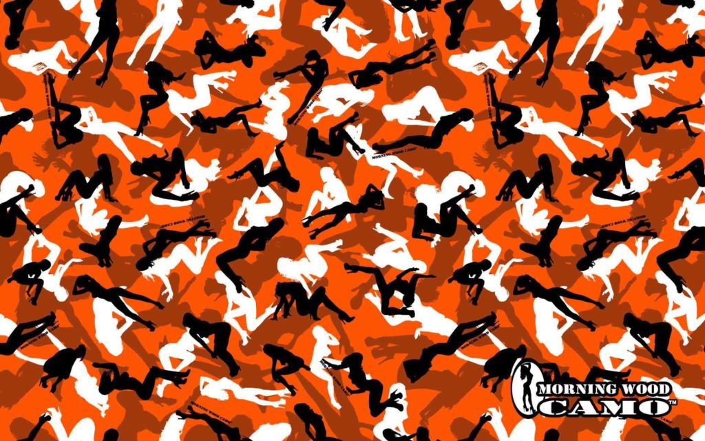 90+ Orange Camo