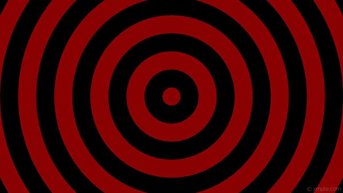 Wallpaper circles black concentric drop shadow rings red dark red b0000 ...