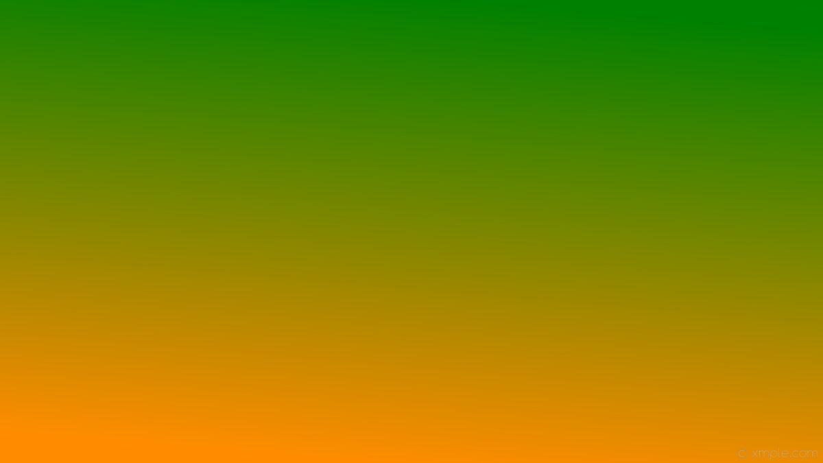 Wallpaper gradient orange green linear dark orange #ff8c00 75