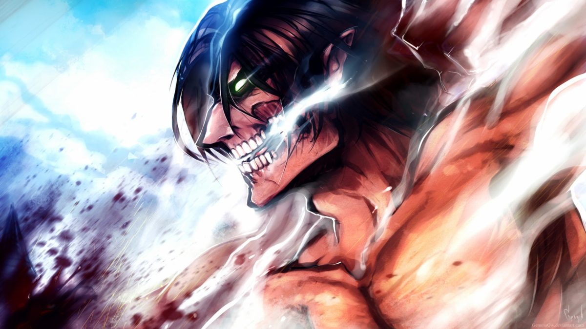 Image – Rogue titan eren jaeger gemmaqw hd wallpaper 1920×1080 Attack ...