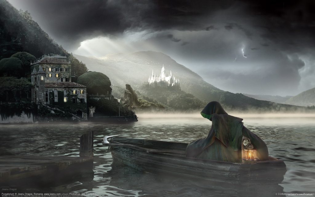 Dark Fantasy Landscape Wallpaper Free HD
