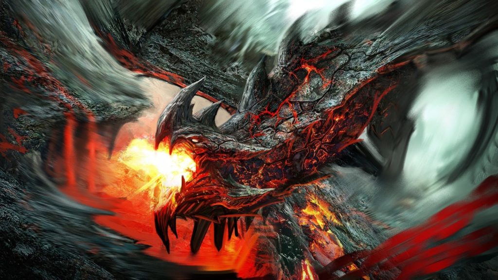 117+ Red Dragon Wallpaper HD