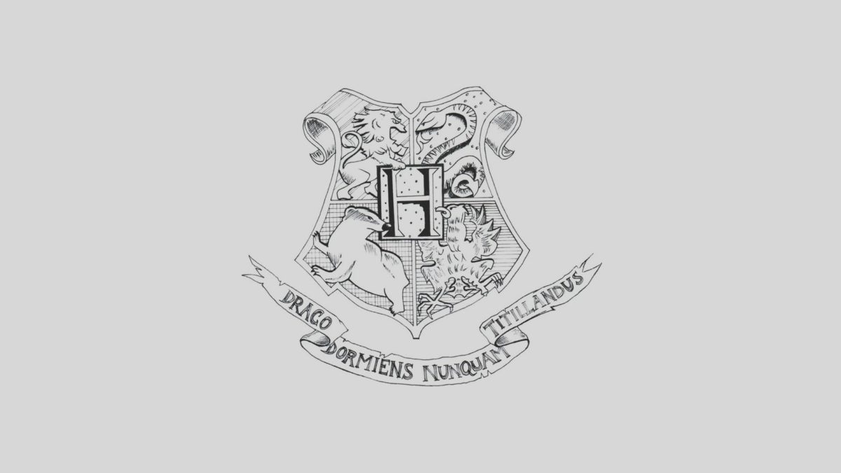 Hogwards, hogwarts, potter gaara, flag, coat of arms hogvrtsa, harry
