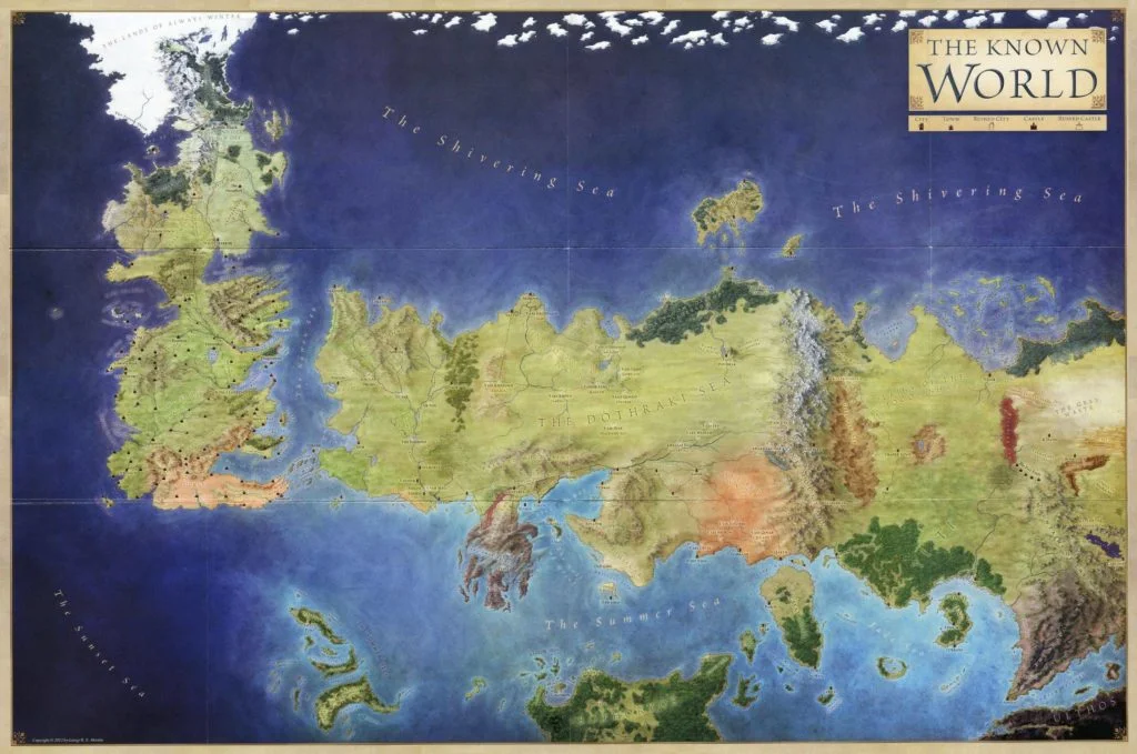 84+ Map of Westeros