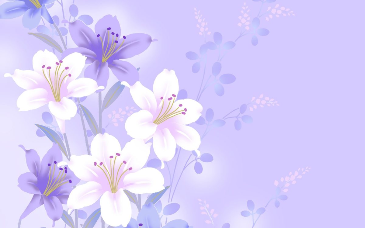 Simple flower wallpaper 1 19201200 purple flowers Pinterest Simple ...