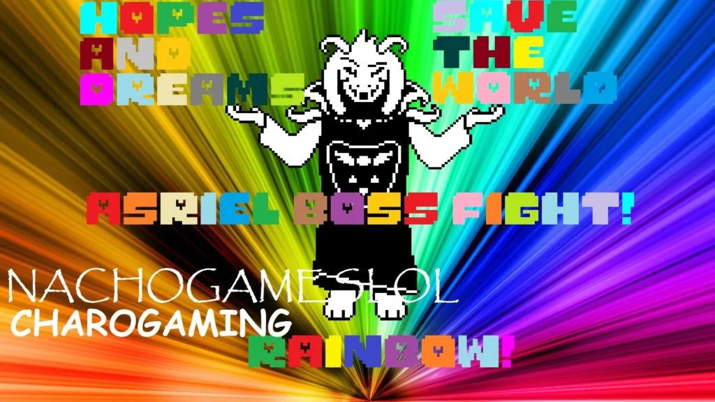 TRUE UNDERTALE PACIFIST ENDING EPIC ASRIEL RAINBOW FIGHT
