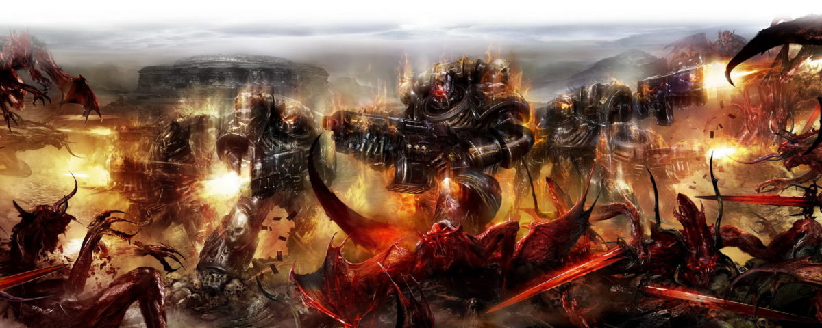 Multi Monitor – Video Game Warhammer Wallpaper