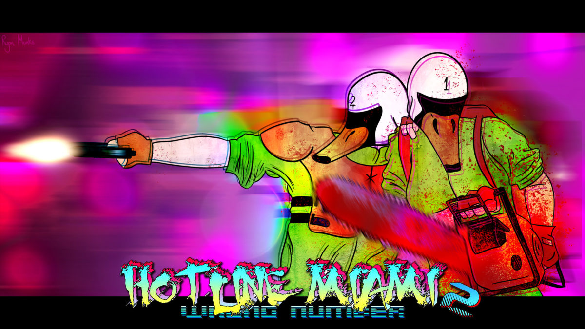 55+ Hotline Miami Wallpaper HD