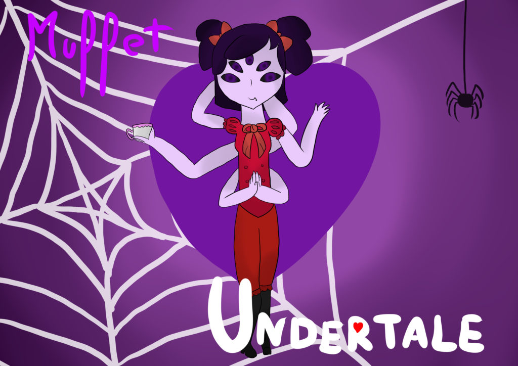 60+ Undertale Muffet
