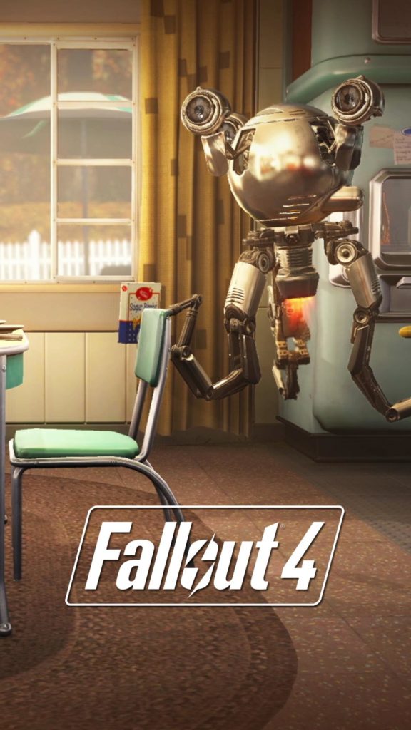 I made some Fallout 4 lock screen wallpapers from E3 stills