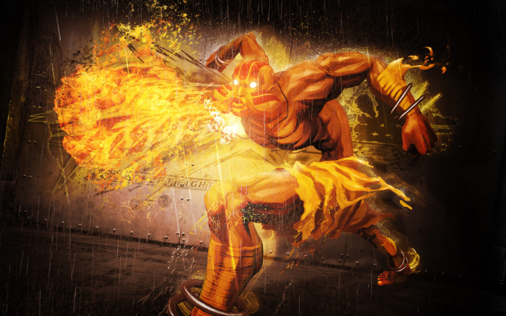 Dhalsim in Street Fighter