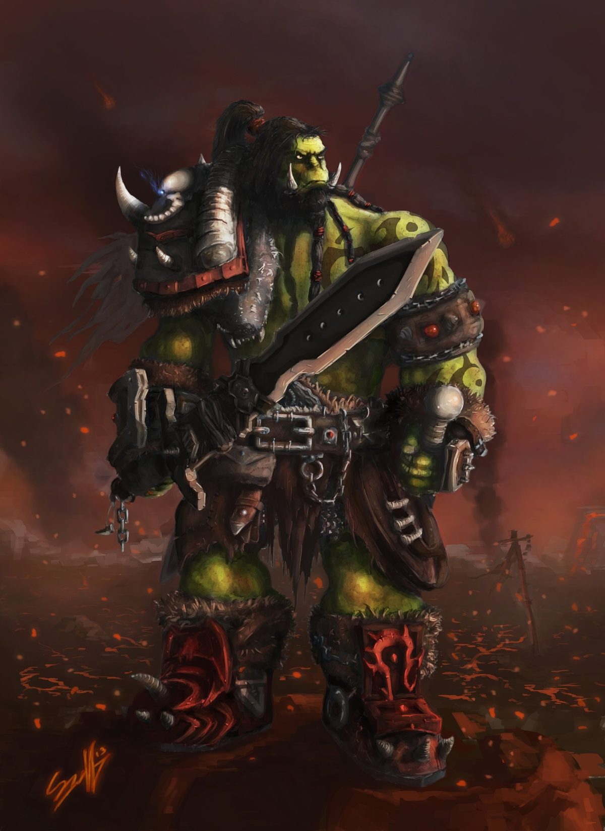 For wow orc shaman wallpaper displaying 19 good pix for wow orc shaman