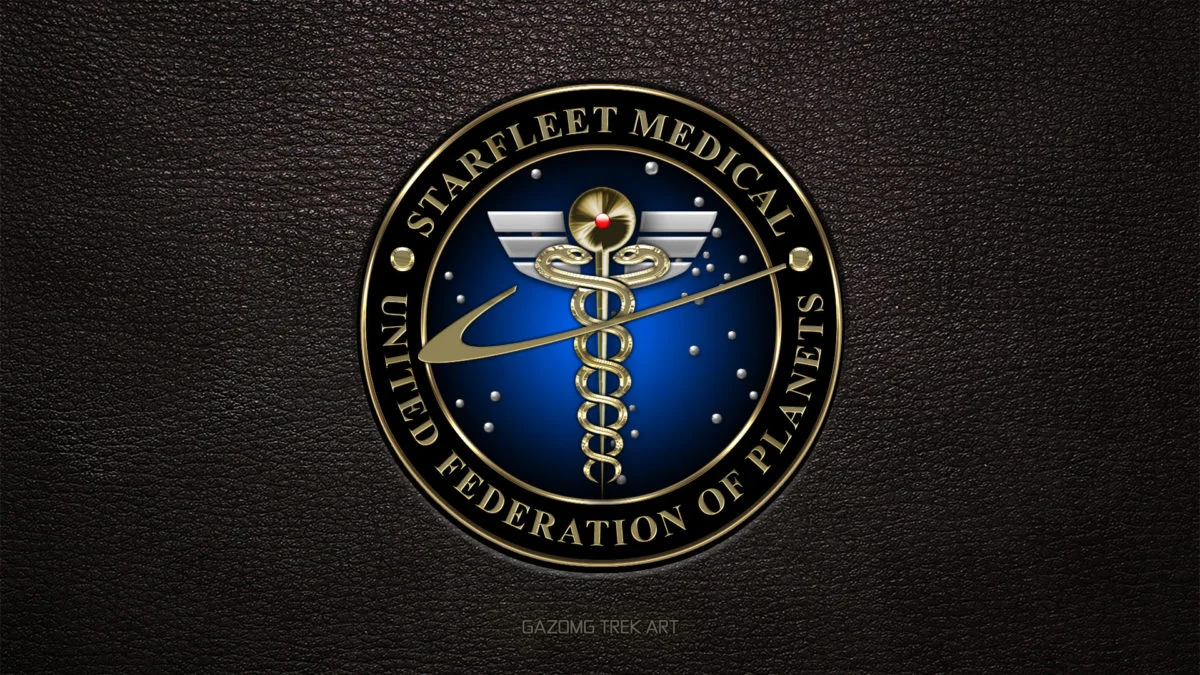 Starfleet Medical Logo Star Trek updated by gazomg