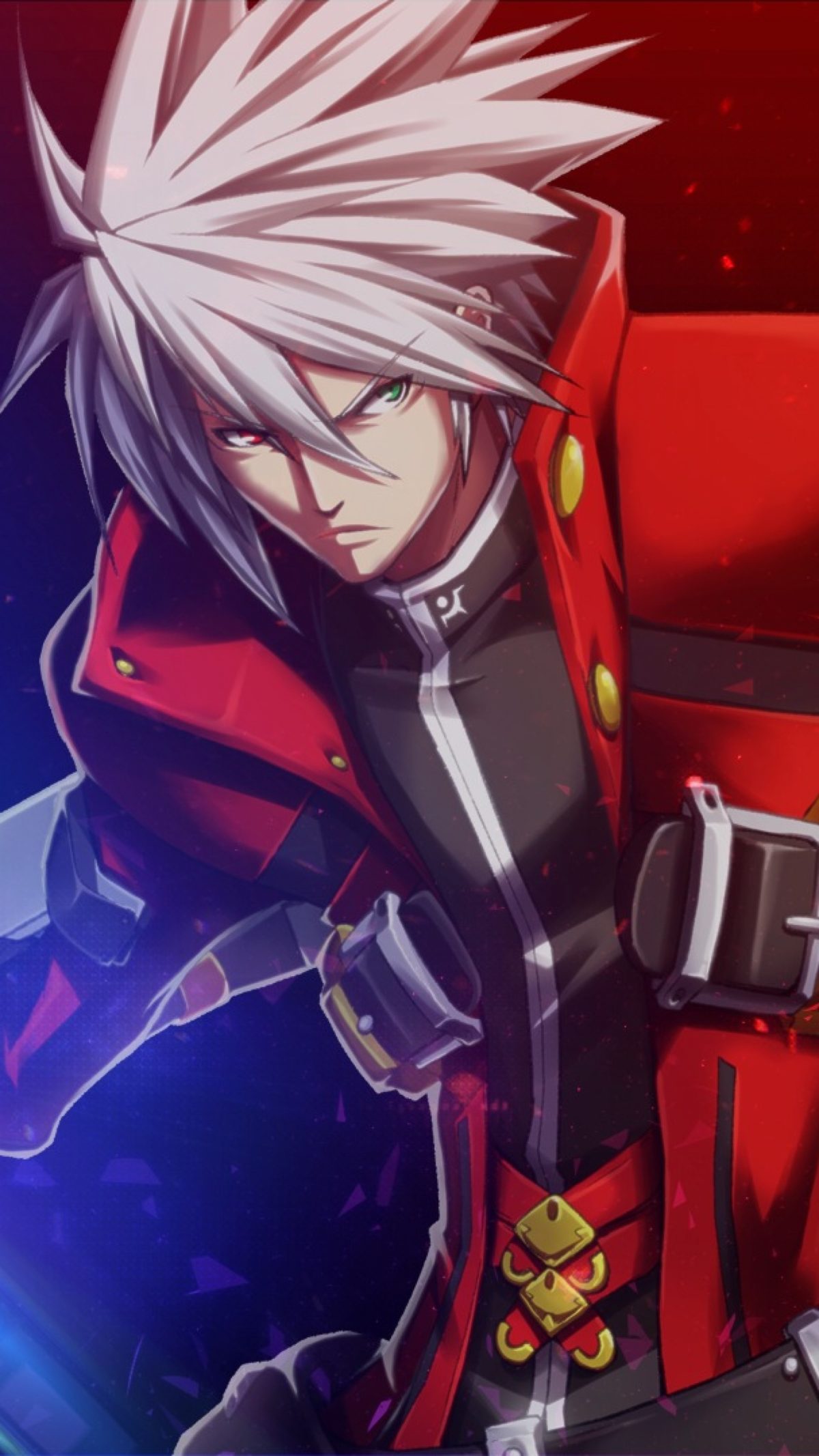 Wallpaper ragna the bloodedge, blazblue, art