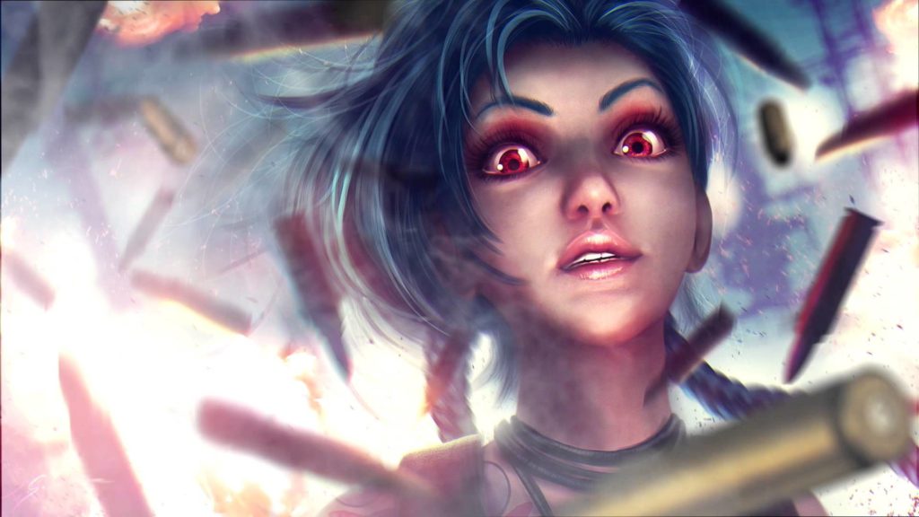 JINX Animation – Animated Wallpaper Fan Art League Of Legends Get ...