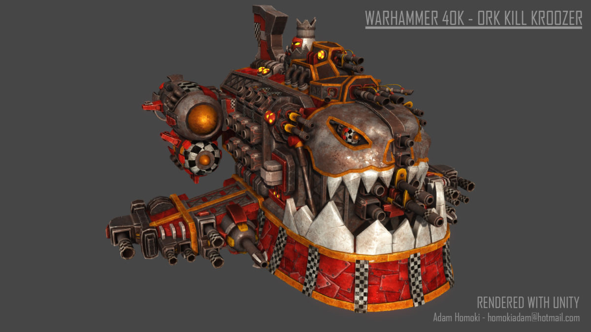 Warhammer 40K – Ork Kill Kroozer