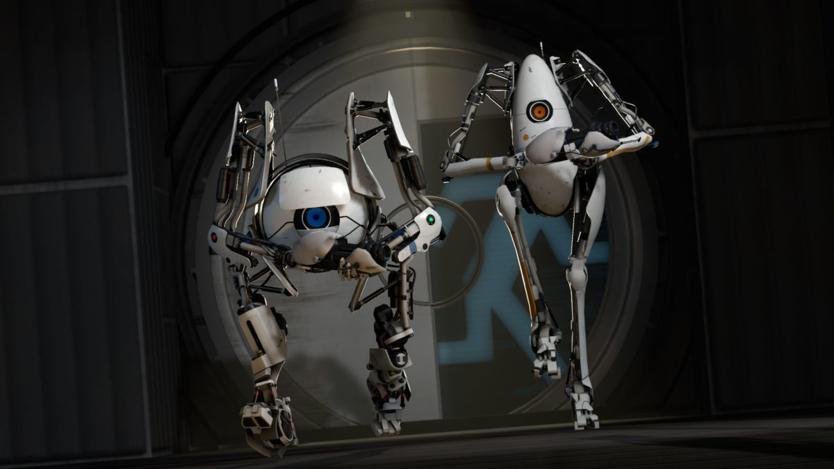 75+ Portal 2 Background
