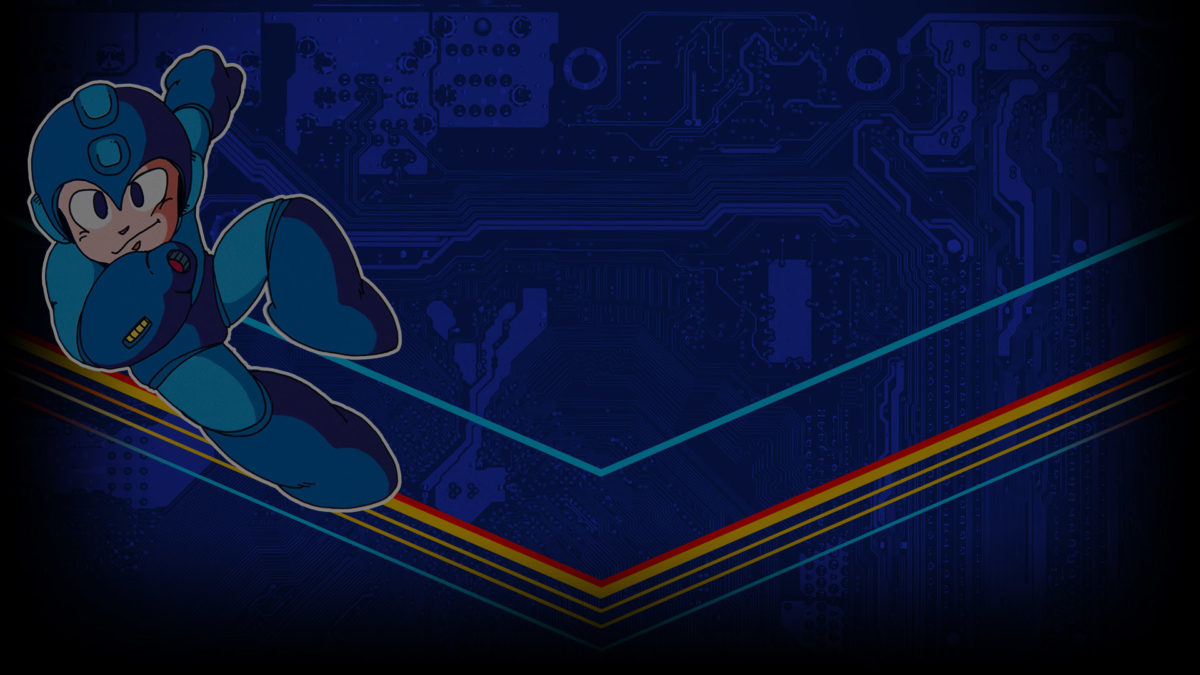 65+ Mega Man Background