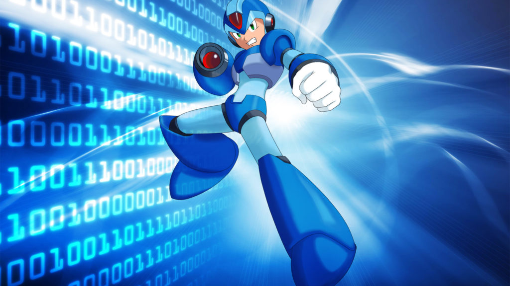65+ Mega Man Background