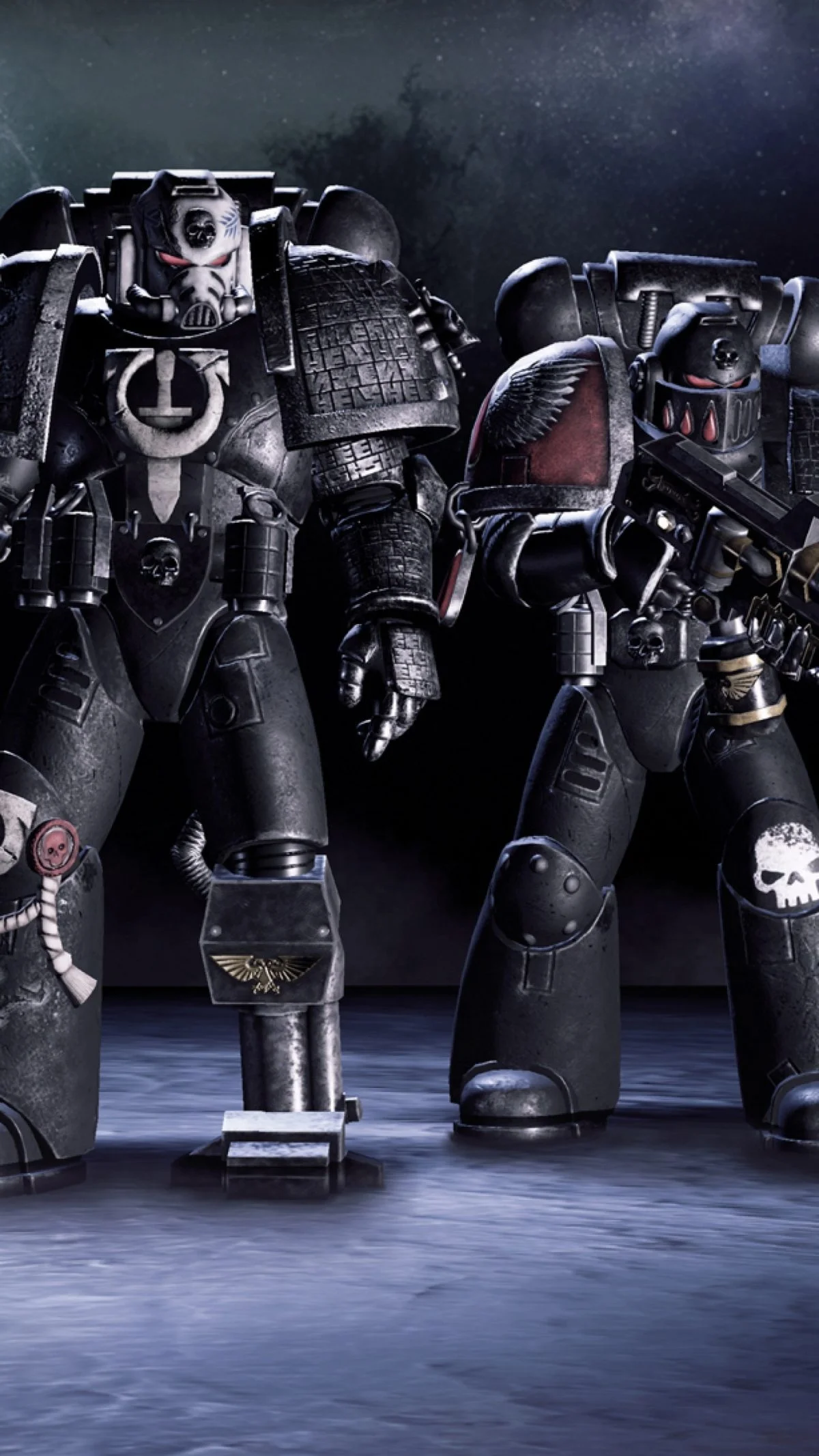 Wallpaper warhammer 40k, deathwatch, tyranid invasion, soldiers, armor ...