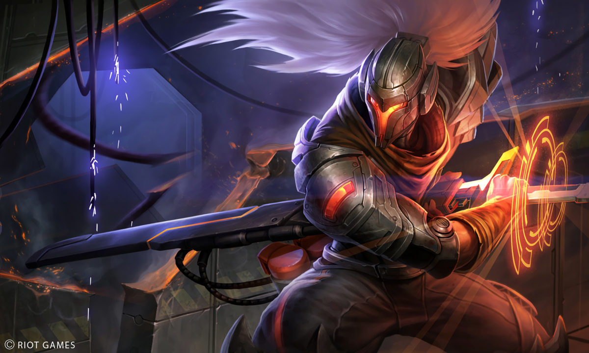 Project Yasuo Splash Art v2 League of Legends Artwork Wallpaper lol