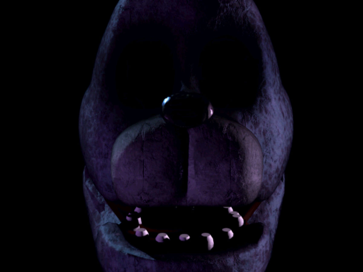 Bonnie death screen fnaf 1