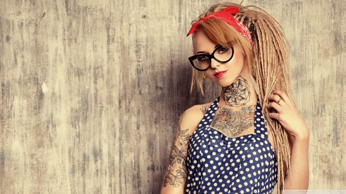 54 Tattoo Girl Wallpaper Hd