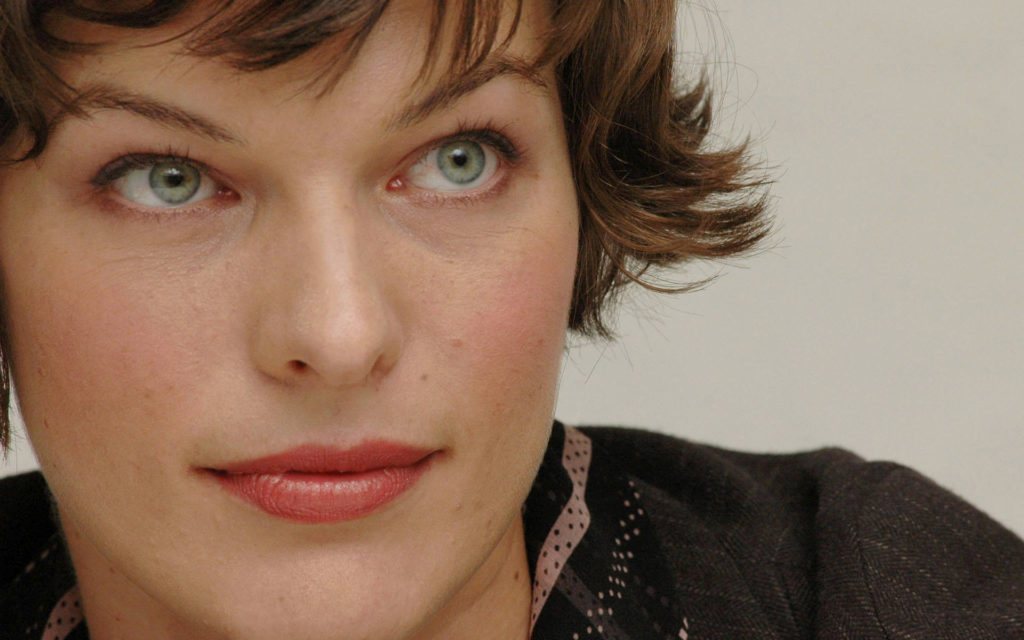 Celebrity – Milla Jovovich Woman Pretty Cute Wallpaper