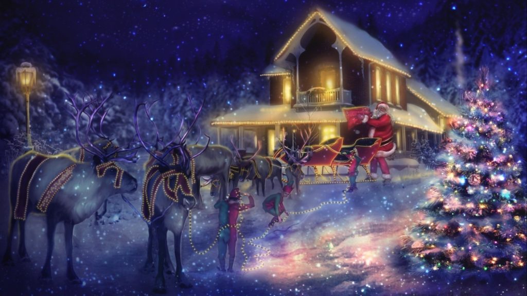 55+ Christmas Desktop theme