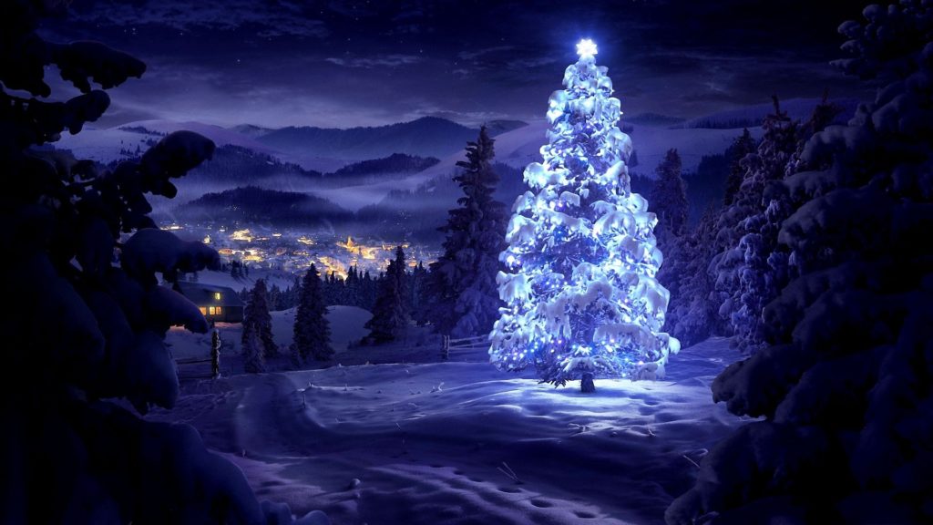 55+ Christmas Scenery