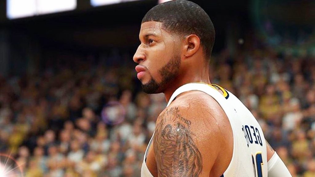 NBA 2K17 PAUL GEORGE GAMEPLAY SCREENSHOT!