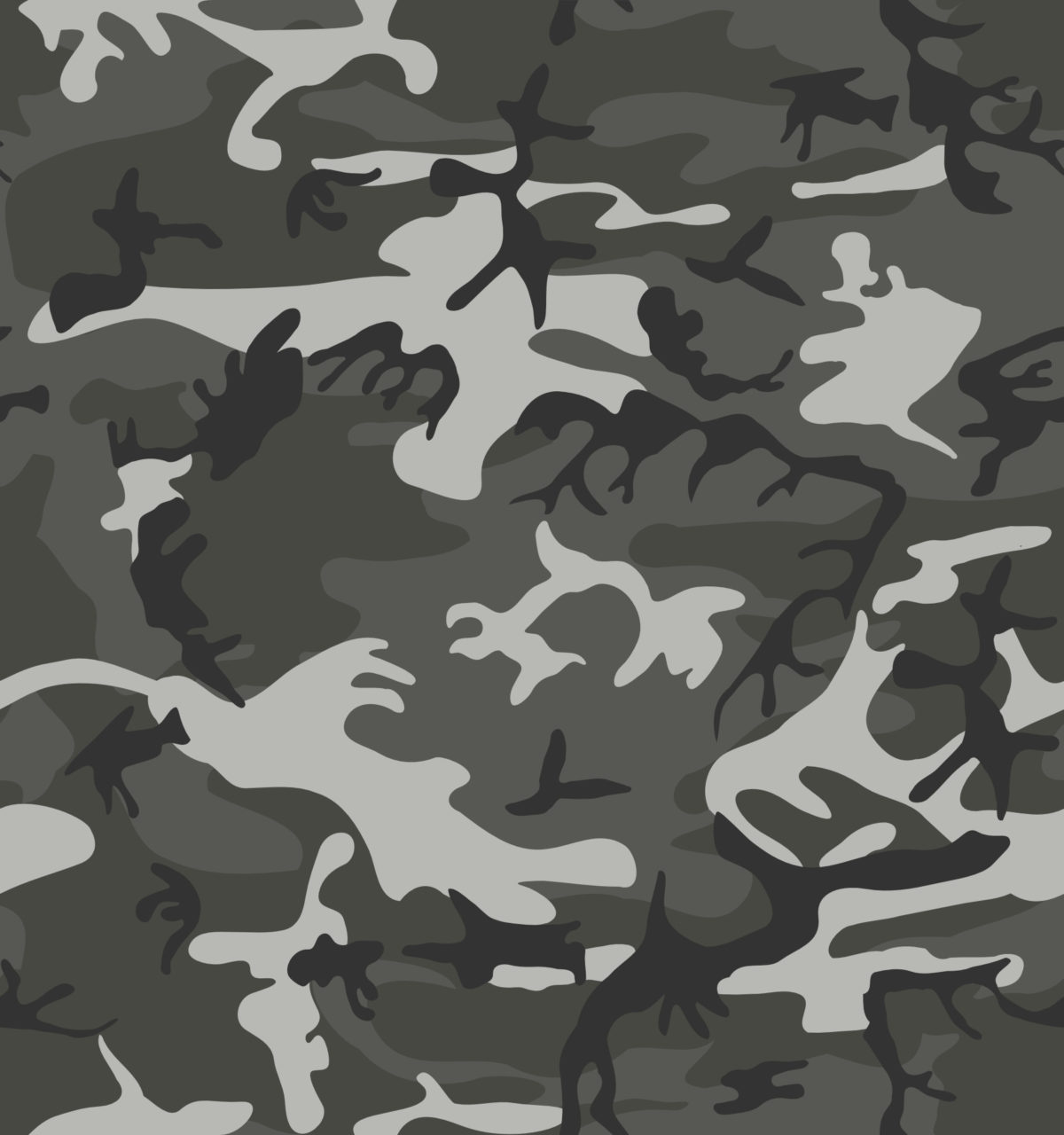 112+ Black and White Camo