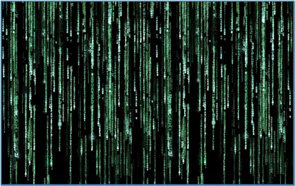 Matrix Screensaver Windows 8