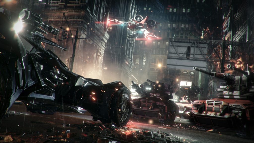 55+ Gotham City Background