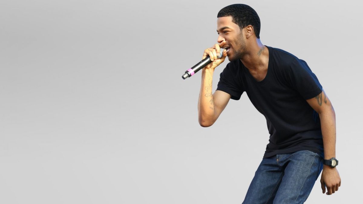 Wallpaper kid cudi, rapper, singer, microphone